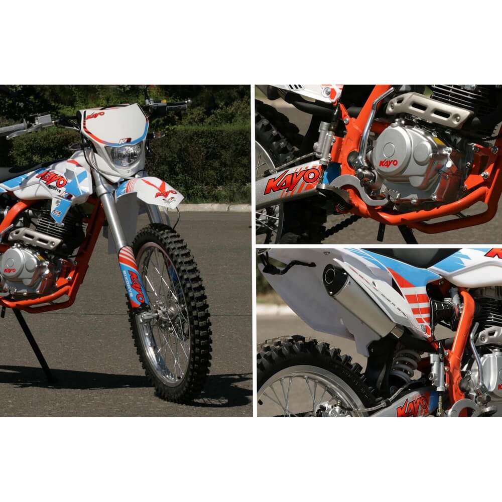 Мотоцикл KAYO K2-250 купить мотоцикл в Украине.Отзывы. Гарантия. Доставка|Пробензо